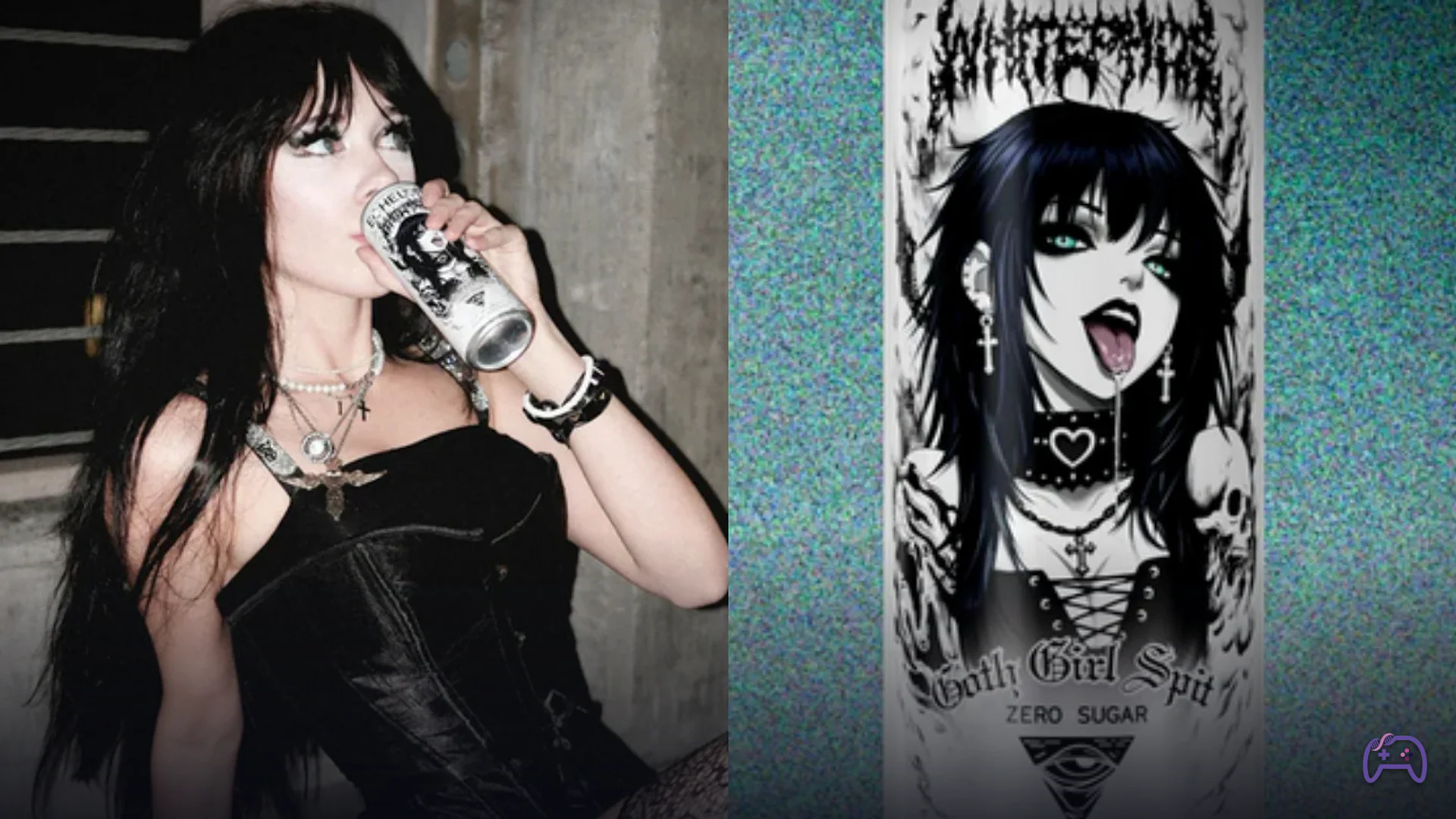 Goth Girl Spit — энергетик из мема вышел в продажу и раскупился | DUNGEN
